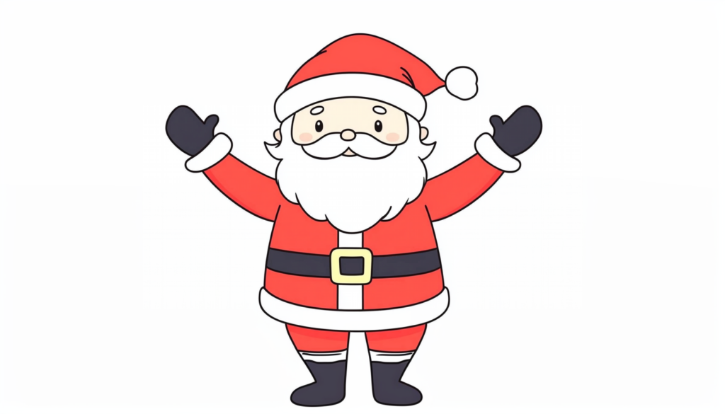 44 Santa Claus Christmas Drawings For 2026 - ArtsyCow