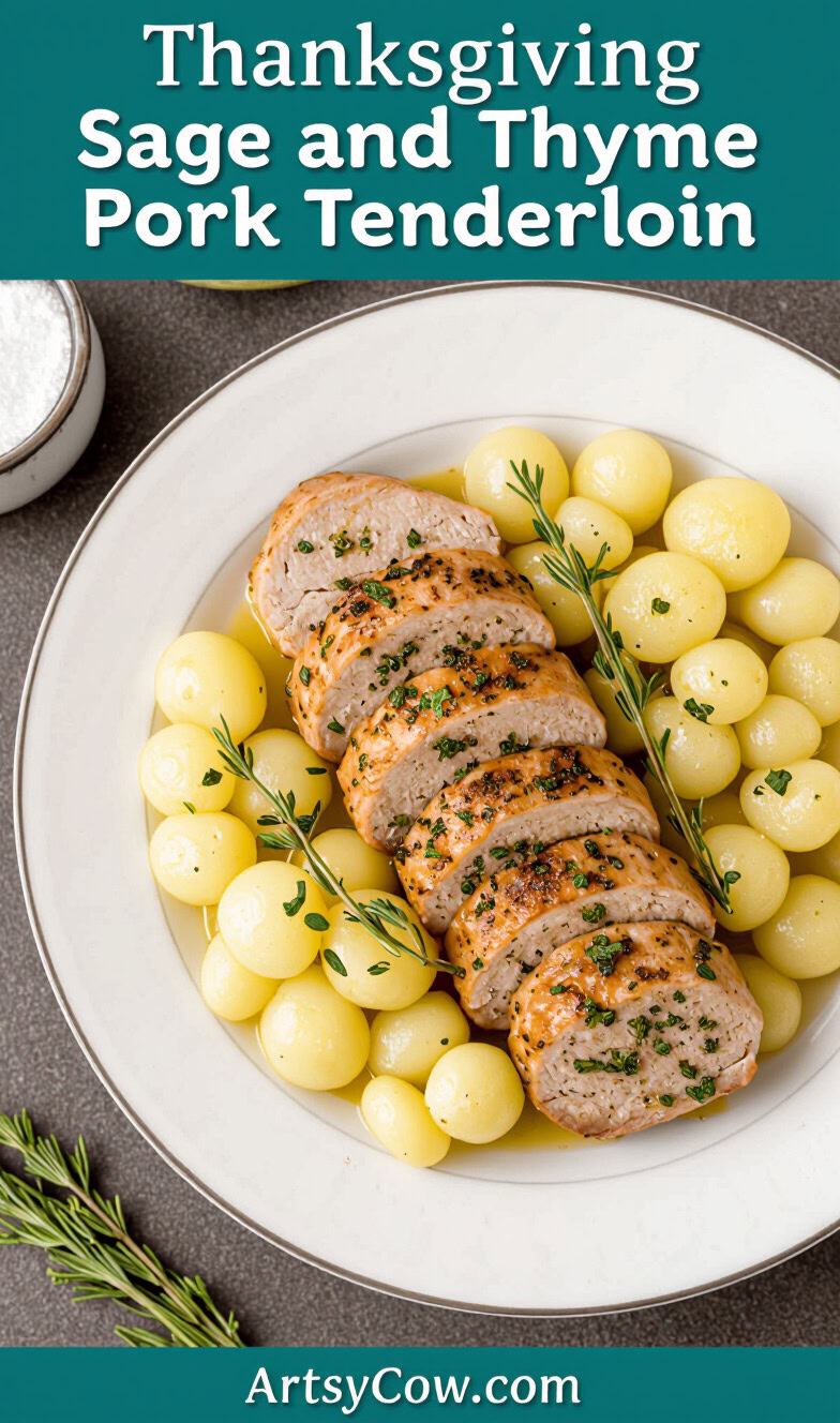 Thanksgiving Sage and Thyme Pork Tenderloin Recipe: Gobble Up Flavor ...