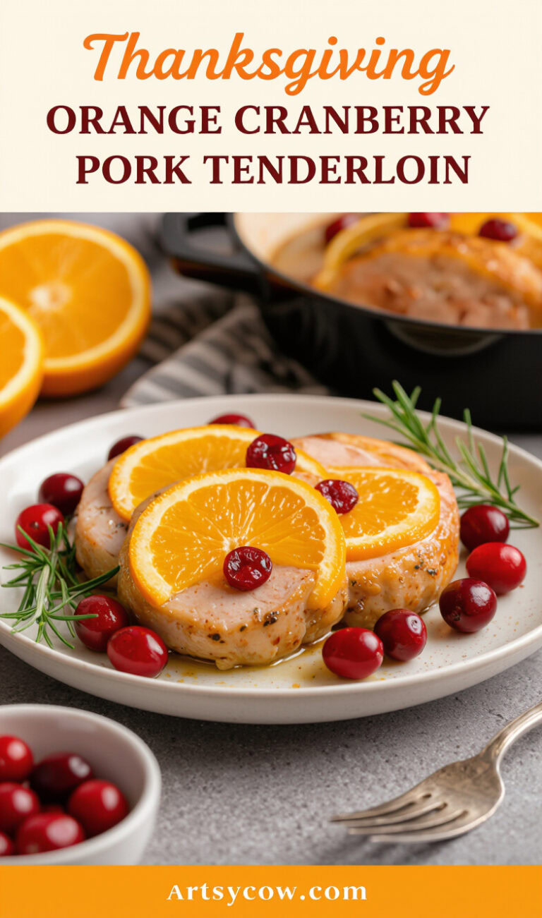 Thanksgiving Orange Cranberry Pork Tenderloin Recipe: A Delicious ...
