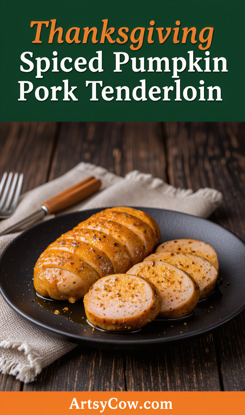 Thanksgiving Spiced Pumpkin Pork Tenderloin Recipe: Gobble Up Flavorful ...